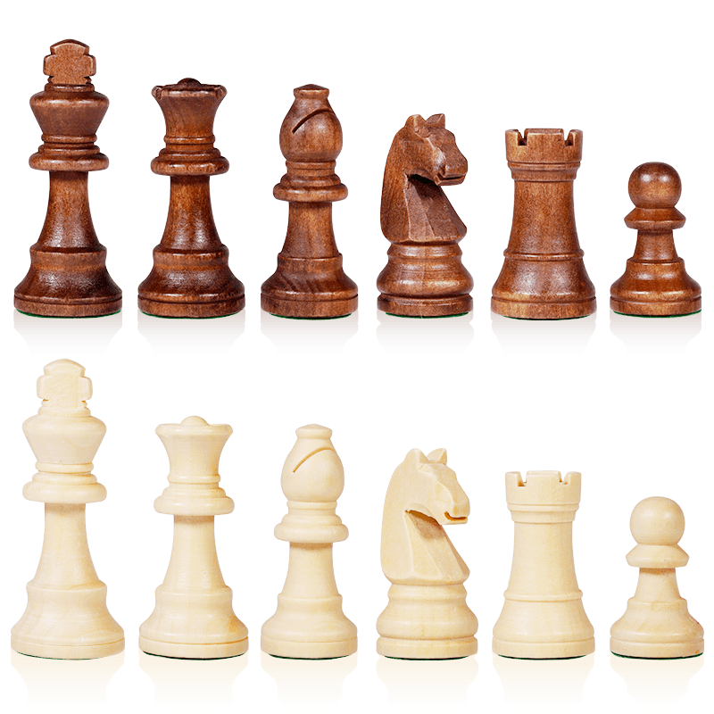 Deluxe 47*47*2.6cm Large Chess Set Sapele Wooden Timber Oak Folding Ch ...