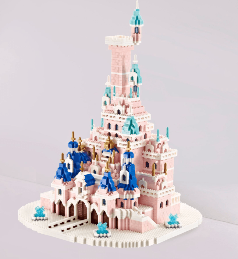 Fantasy Castle 3D DIY Model Building Blocks Micro Diamond Bricks AU ST ...