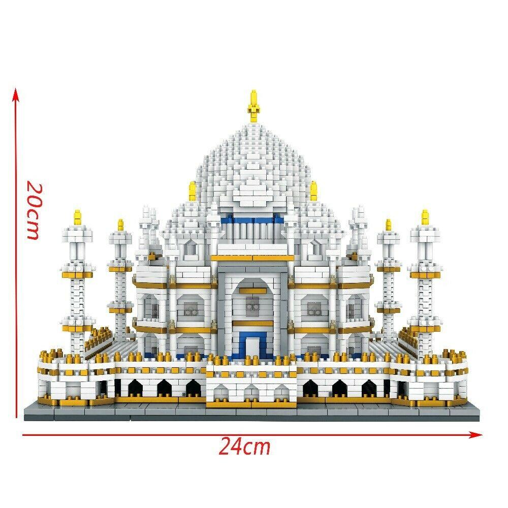 India Taj Mahal Palace 3D DIY Model Building Blocks Micro – auloves