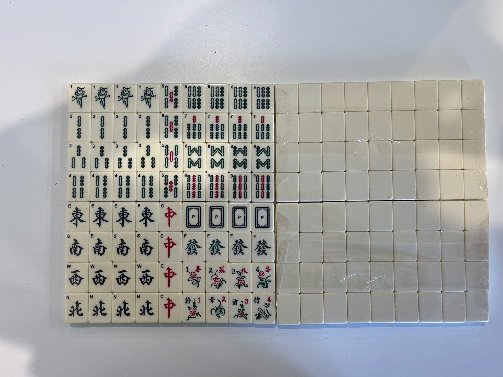 Sealed Large MahJong Set International Version with English and Number ...