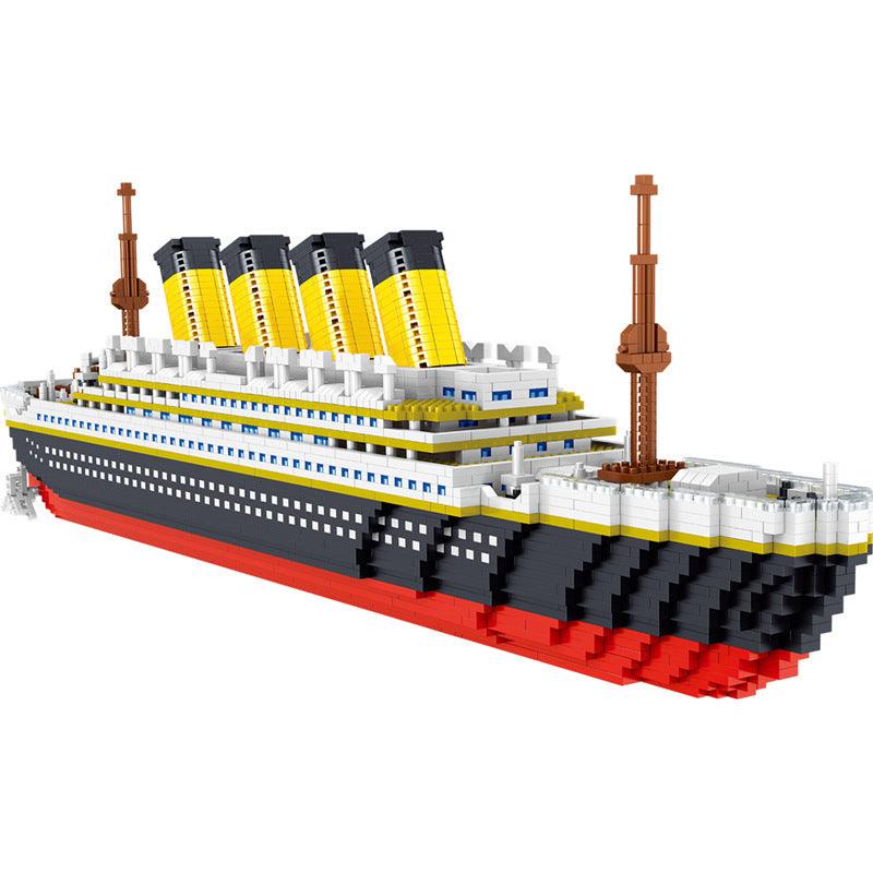 Titanic 4173PCS 3D DIY Model Micro Building Blocks Diamond Bricks – auloves
